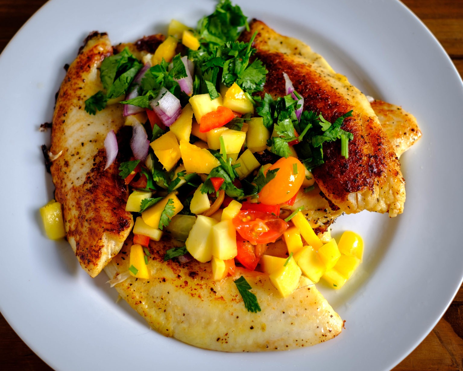 Tilapia with Mango Salsa Recipe – PrepYoSelf