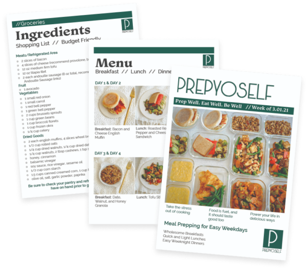 Meal Plan Service - PrepYoSelf