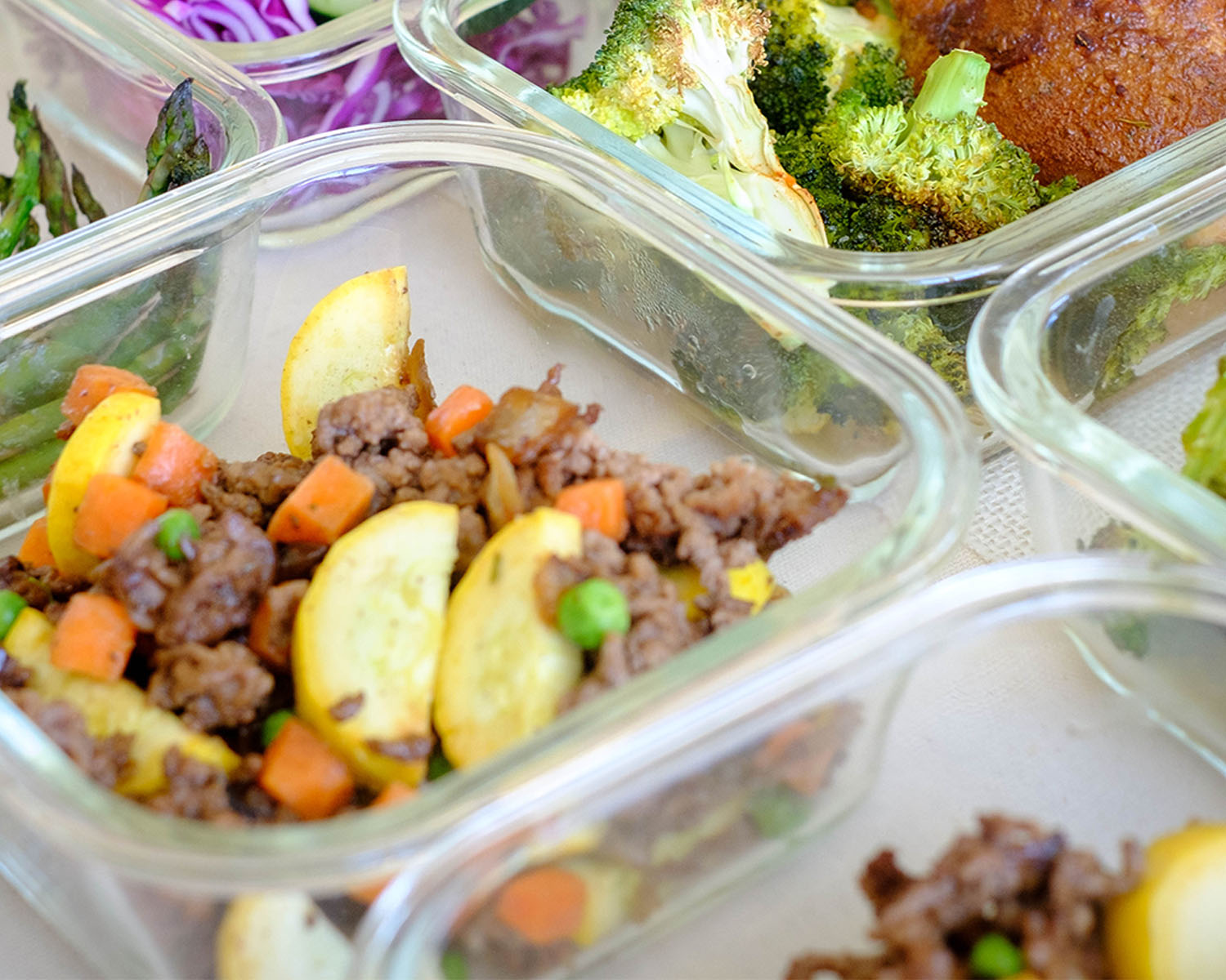 Sauteed Ground Beef with Spring Veggies - PrepYoSelf