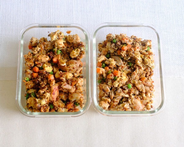 Chicken Quinoa Fried Rice - PrepYoSelf