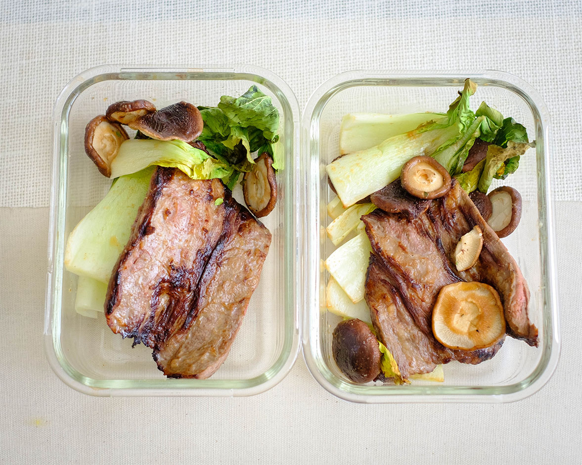 Grilled Asian Skirt Steak with Roasted Bok Choy - PrepYoSelf