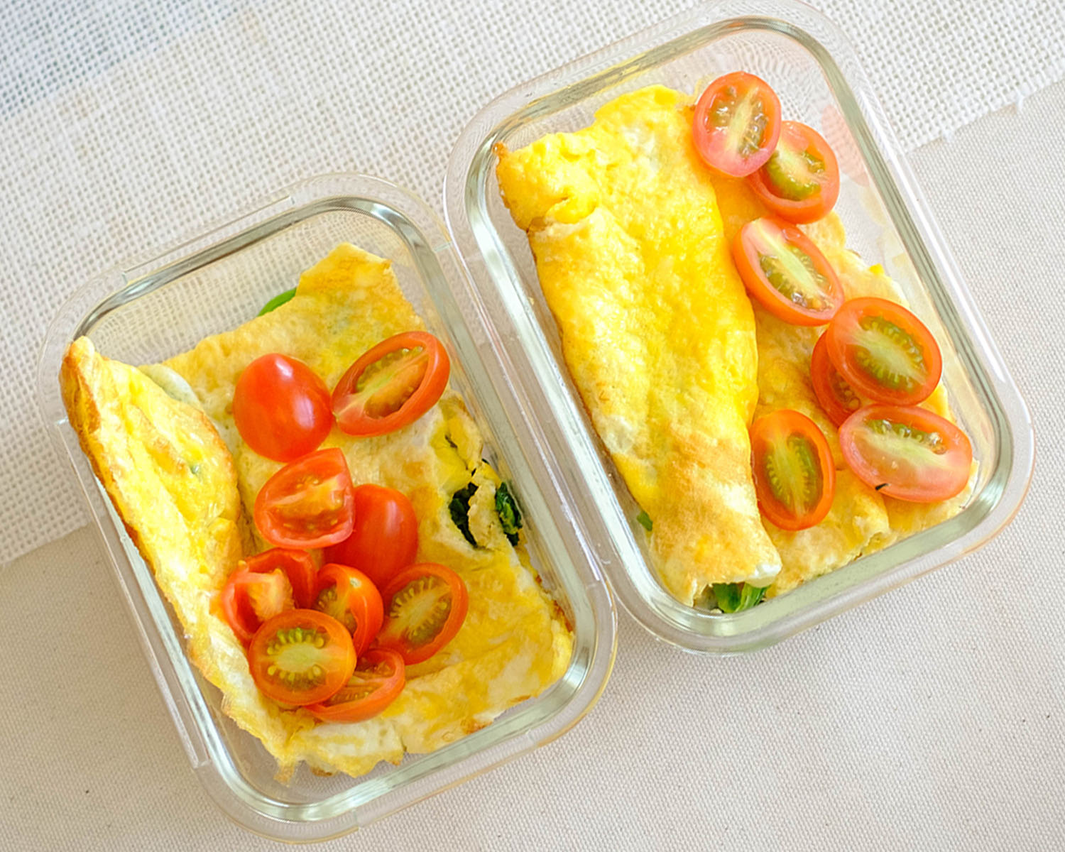 Spinach and Cheese Omelette Recipe For One - PrepYoSelf