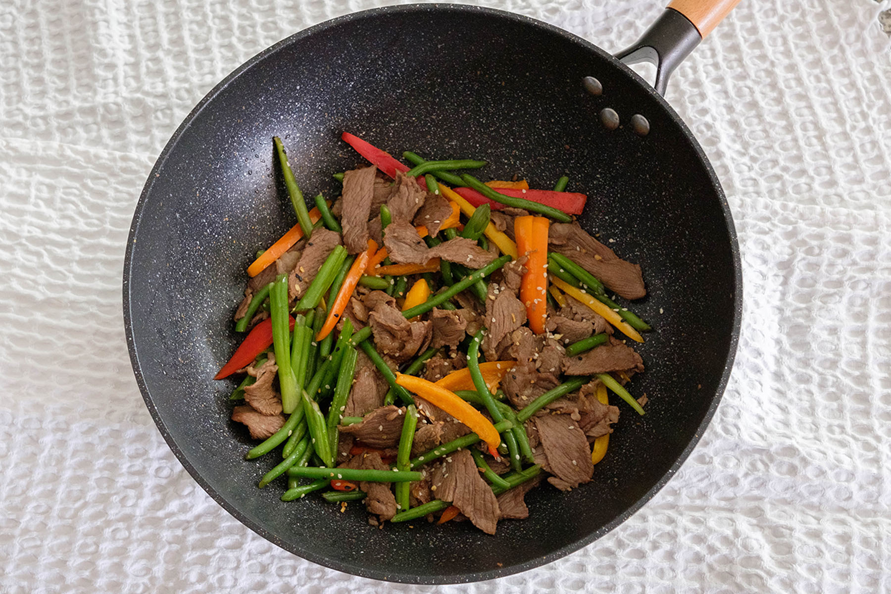 Beef and String Beans Stir Fry - PrepYoSelf